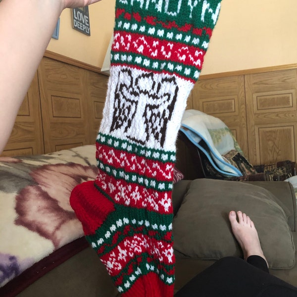 Knitting Pattern Collection of 16 Christmas Stockings Charts Fair Isle ...