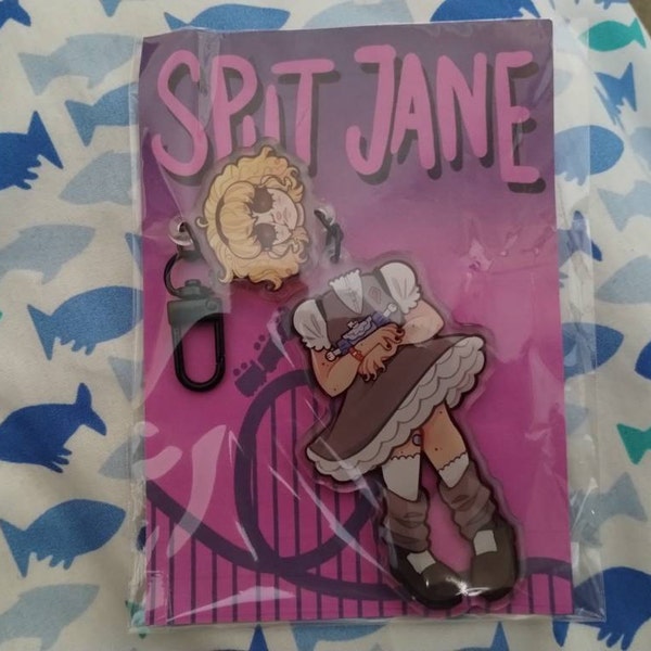 Split Doll Acrylic Keychain - Etsy