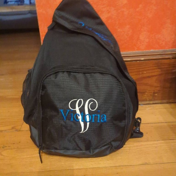 Personalized Large Sling Backpack,monogrammed Cheer Bag,custom Cheer ...