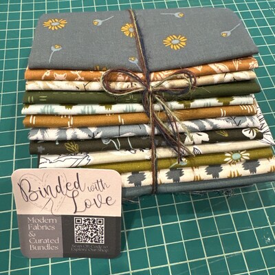 Curated Fat Quarter Bundle 12 Fat Quarters Hand Selected Art Gallery Fabrics and Cotton Steel ...