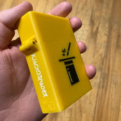 3D Printed Playing Card Case - Etsy