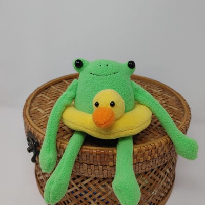 Mini Frog Super Easy Pdf Pattern, Leggy Frog, Sewing Tutorial, Cute ...