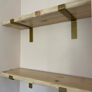 Alcove Shelf Brackets Steel Pair Many Sizes Available - Etsy UK