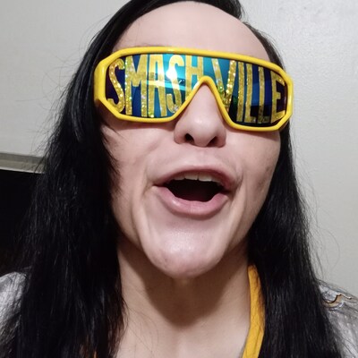 Rasslor Side Spikes Shield Sunglasses - Etsy