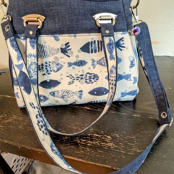 Designer Handbag Pattern PDF for Sewing Your Own Purse. the Phoenix by ...