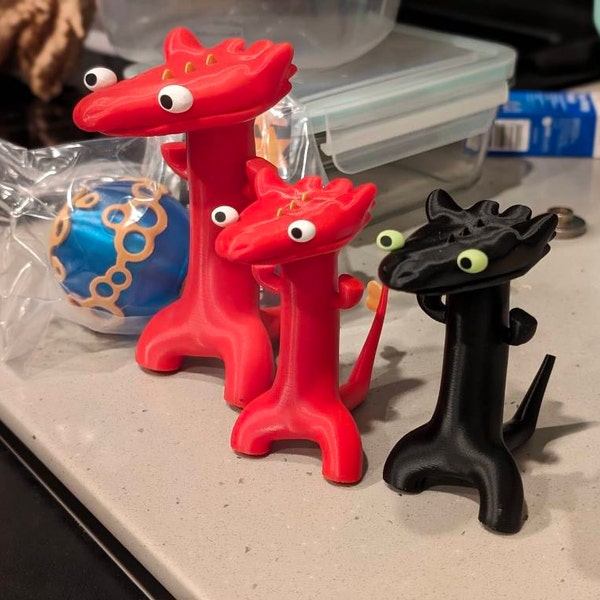 Toothless Dancing Dragon Figurine: HTTYD Meme Desk Decor - Etsy