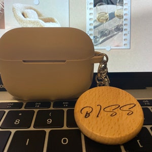 Custom AirPod Pro Case With Natural Wood Keychain,shock Proof Holder ...