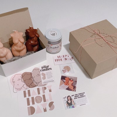 Body Candle / Curvy Full Figure Woman Body Candle / Set of 3 / Fat ...