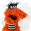 Orange Shaggy Chin Pro Monster Hand Puppet - Etsy