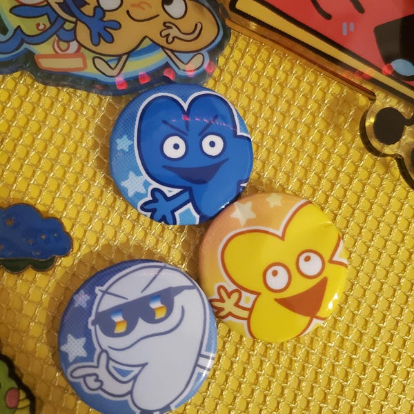 BFB X Enamel Pin BFDI Object Show - Etsy