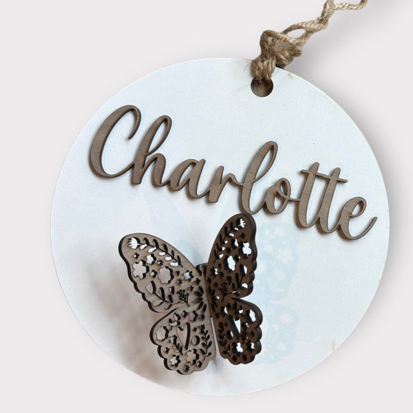 3D Butterfly Svg Laser Cutting Files, Wooden Butterfly 3D Svg Files ...