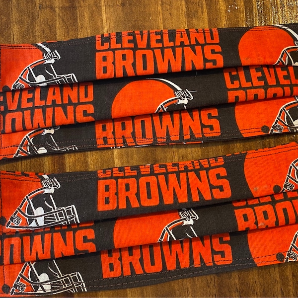 Cleveland Browns Fabric 100% Cotton Officially Licensed - Etsy