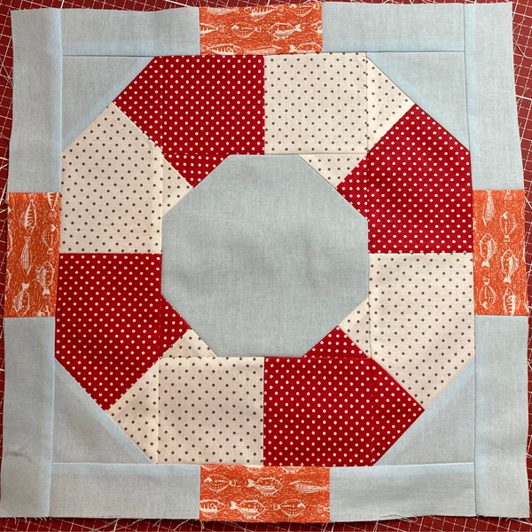 PDF Nautical Quilt Pattern - Lifesaver Quilt Pattern - Etsy