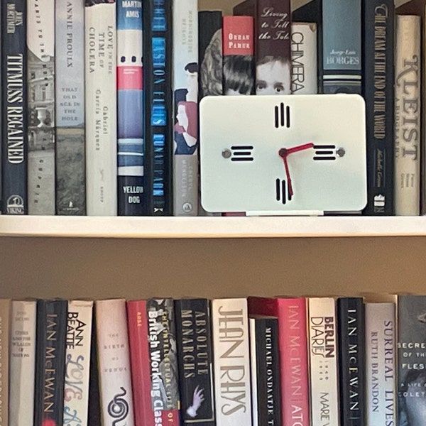 1950's 60's Style Atomic Era Sunburst Clock, Handmade, Mid-century ...