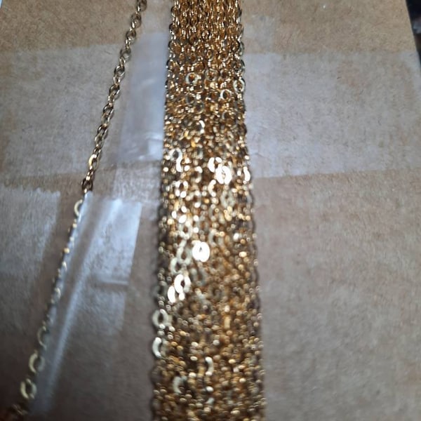 15 Feet - 14K Gold Filled Cable Chain - Custom Lengths Available, Made ...