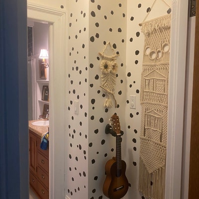 Spot Vinyl Wall Decals: Dalmatian Polka Dots, Paint Hand-drawn Circles ...