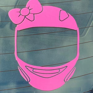 Lady Biker Riding Vinyl Decal - Etsy