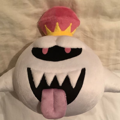 Custom Plush King Boo Black - Etsy
