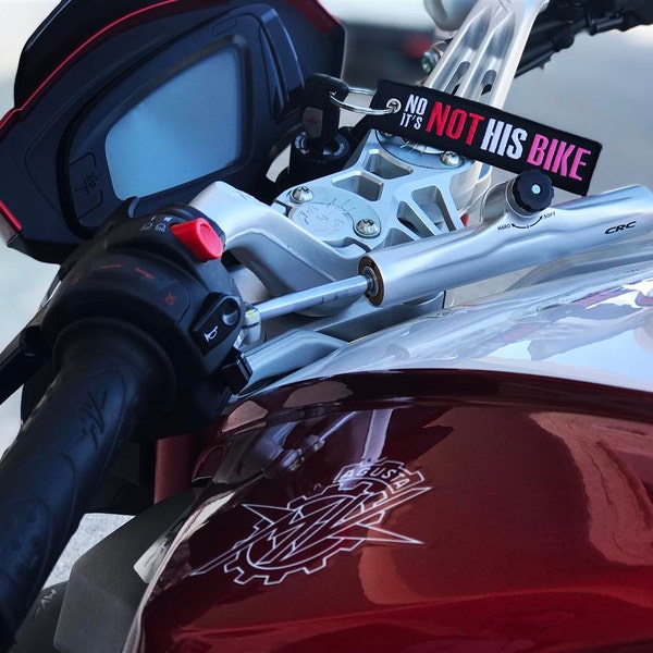 In My Defense I Was Left Unsupervised Motorcycle Keychain Jet Tag Key ...