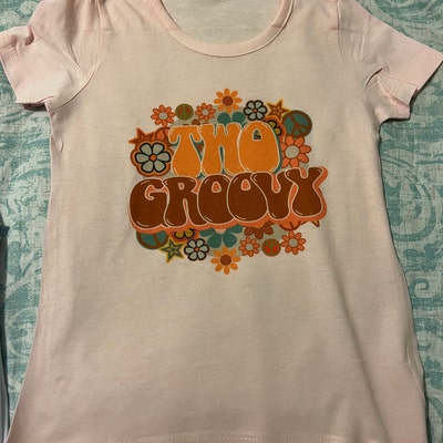 Two Groovy PNG, Retro Two Groovy, File Designs for Sublimation or Print ...