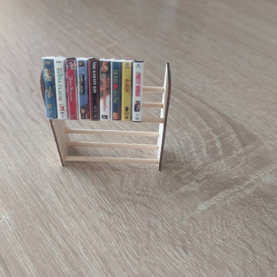 Mini 1:12 VHS K-Z Titles Tapes Choose the Movie Retro 80's Movies in ...