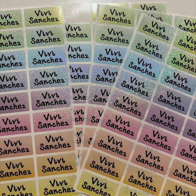 Waterproof Name Stickers Baby Label Kids Name Labels, Personalize Kids ...