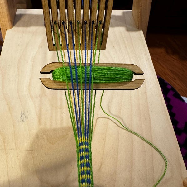 Rigid Heddle Backstrap Loom Kit for Bandweaving, Everything You Need ...