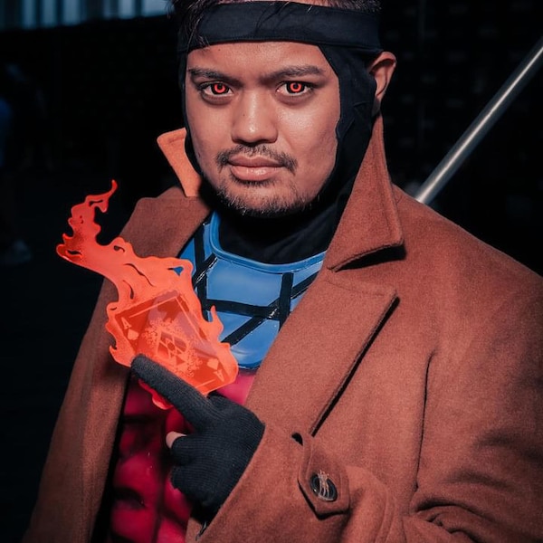 Gambit Light up Kinetic Energy Card Prop DLX/LTE - Etsy