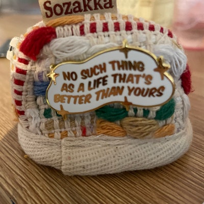 Red Flag Enamel Pin - Etsy