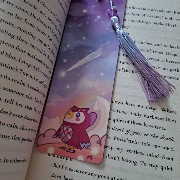 Animal Crossing Celeste Cute Kawaii Bookmark, New Horizons Switch Game ...