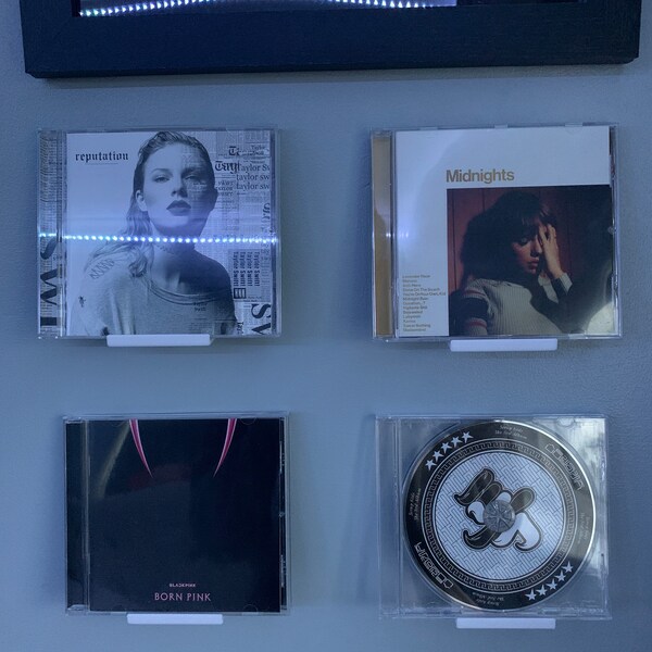 CD Display Shelf | Album Shelves | Wall Mount - Etsy