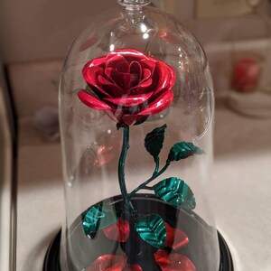 The Enchanted Aluma Rose Beauty and the Beast Replica With - Etsy