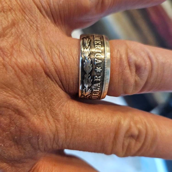 Bigfoot Sasquatch Coin Ring - Etsy