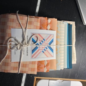 Quilt Kit Ribbon Box Quilt Fabric Bundle Flower Garden by Hang Tight ...