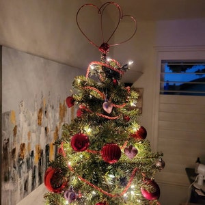 Heart Tree Topper for Modern Seasonal Trees - Etsy