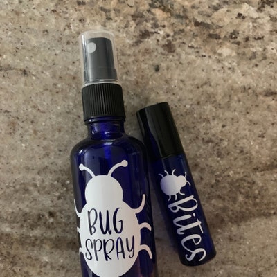 Bug Spray Label Bug off Label Essential Oil Labels Bug - Etsy