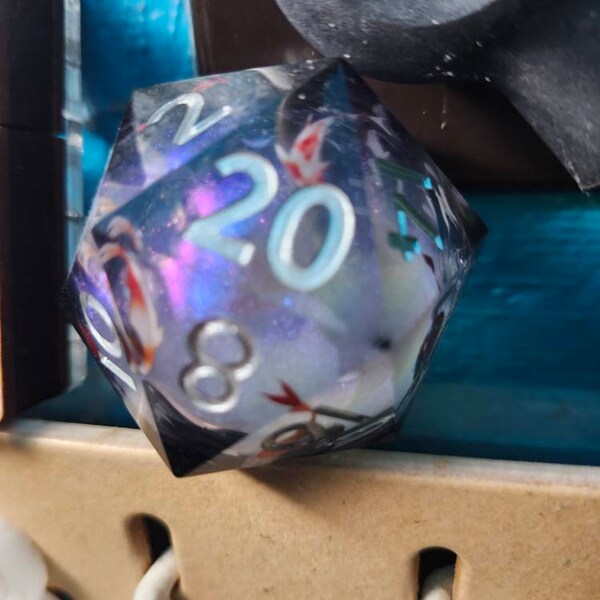 Beholder's Eye Liquid Core Dnd Dice Set for Rpgs, Full Dungeons and ...