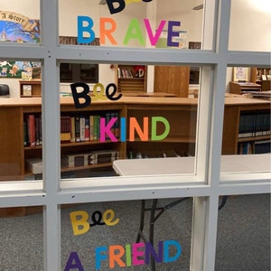 Teacher Ready Made Bulletin Board Be Brave Be Kind Be a Friend Bee - Etsy
