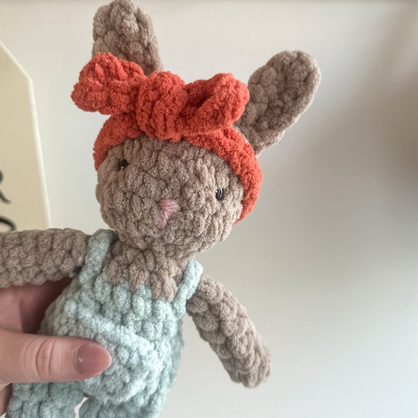Plush Beth Bunny + Mermaid Tail Mod CROCHET PATTERN (fable Collection ...