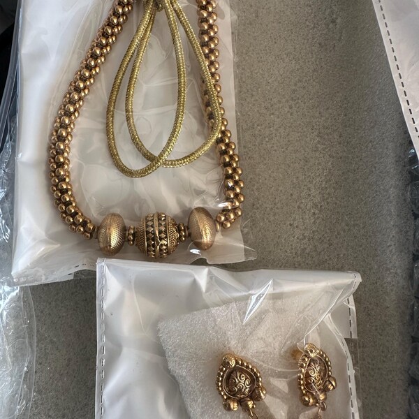 American Diamond Malaika Arora Necklace LUXURY India Jewelry Statement ...