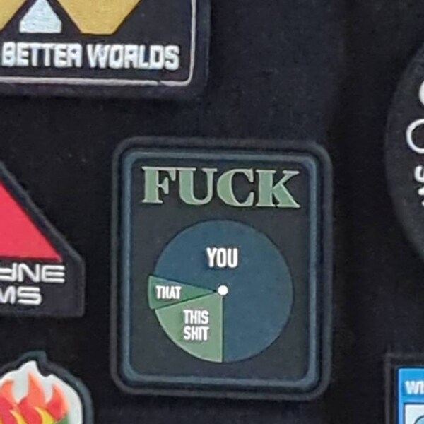 Futurama Lucky Seven Leaf Clover PVC Morale Patch - Etsy