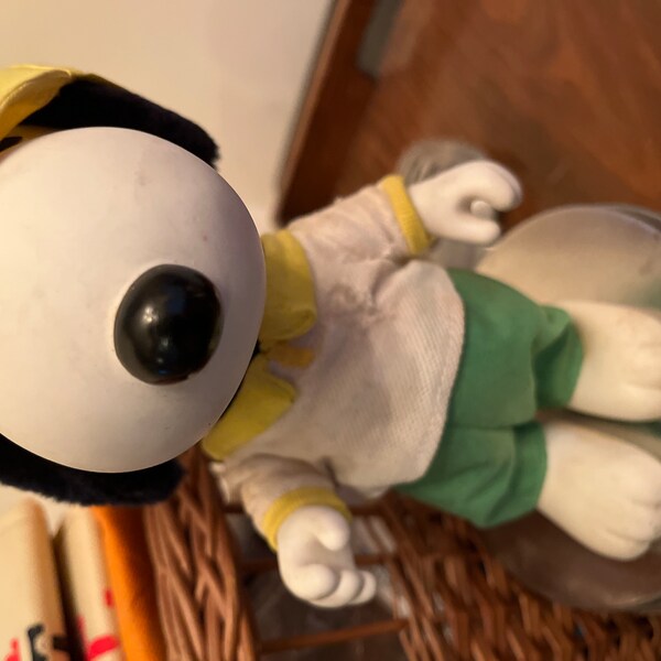 Snoopy and Charlie Brown Fabric Panel. Plush/ Pillow. Peanuts/ Snoopy ...