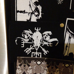 SAMURAI & DRAGON Punk Patch Patches Death Patch - Etsy