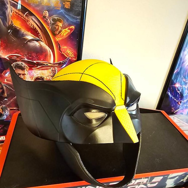 Wolverine-inspired Wearable Cosplay Cowl - Etsy