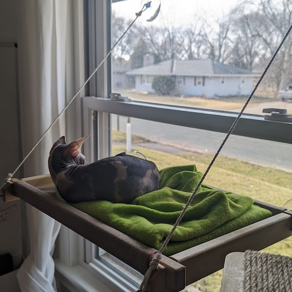 Cat Window Perch, Cat Window Hammock, Cat Window Ledge, Cat Window Bed ...