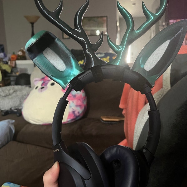 Bunny Ears for Headphones - Cosplay Rabbit Headset Accessories ...