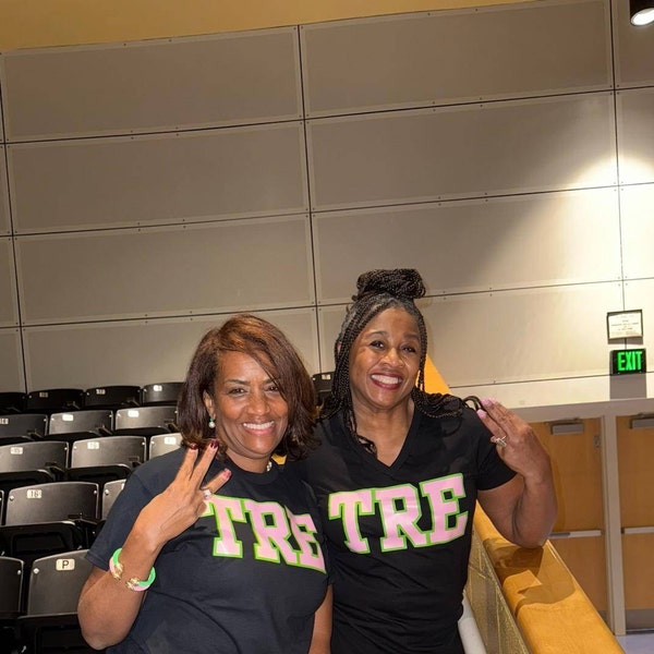 Greek Line Number Club Shirt Ace, Deuce, Tre, Quad, Tail AKA Pink and ...