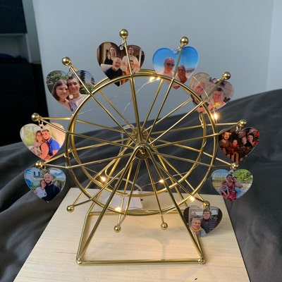 Personalized Photos Ferris Wheel/custom Name Night Light/valentine's ...