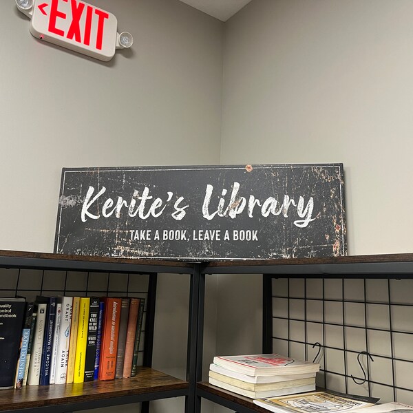 Reading Corner Sign, Kid Room Decor, Library Decor, Book Lover Sign ...