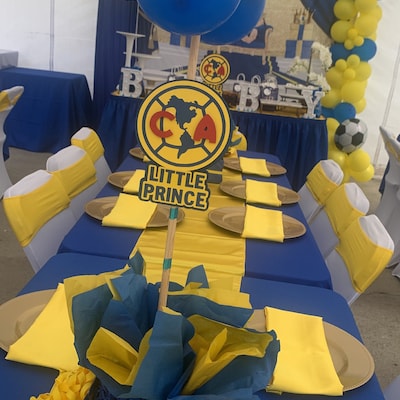 Club America Cake Topper, Club America Soccer Team, Club America Futbol ...